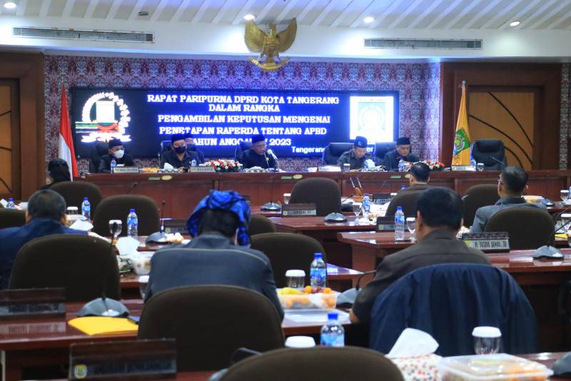 APBD T.A 2023 Pemkot Tangerang Resmi Ditetapkan DPRD Kota Tangerang APBD T.A 2023 Pemkot Tangerang Resmi Ditetapkan DPRD Kota Tangerang